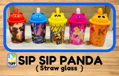 Panda Straw Glass Attari Gadgets