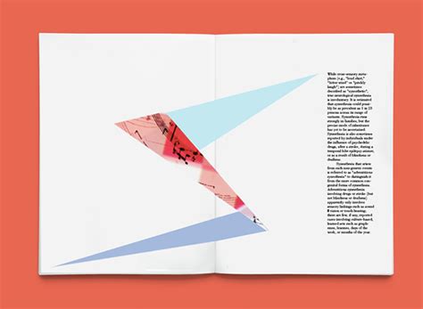 The Magazine Personifying Synesthesia On Behance