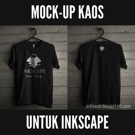 Mockup Kaos Untuk Inkscape By Arkhean On DeviantArt