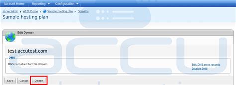 How Do I Delete A Domain Subdomain From Websitepanel Accuwebhosting