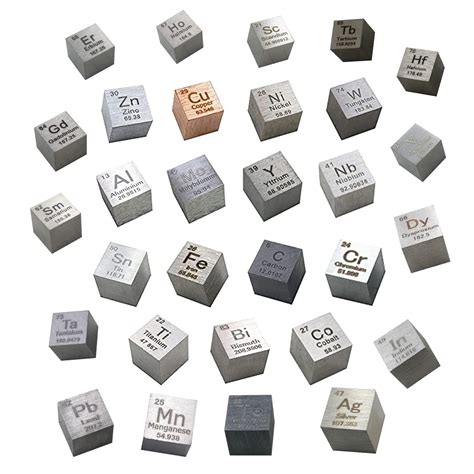 Tungsten Cube 9 Pieces Eleent Cube Set 10 Density Cubes Periodic Table Pure Etal Tungsten Cubes