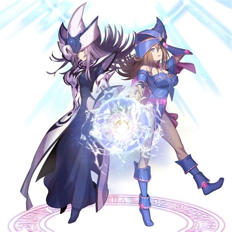 Dark Magician Girl Yuu Gi Ou Anime Artist Аниме арт Аниме арт Artist Silent