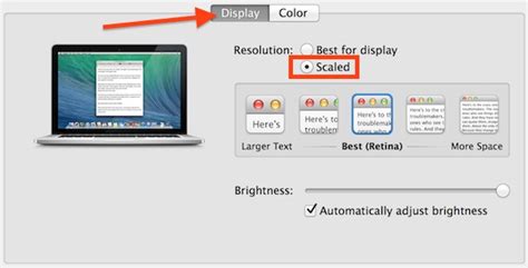 Get More Usable Screen Space On A Retina Macbook Pro By Adjusting