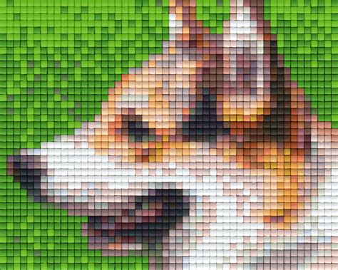 Pixelhobby Klassik Vorlage Hund