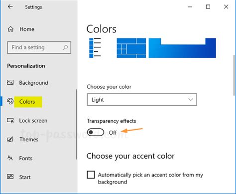 How To Disable Blur Effect On Windows 10 Sign In Background Picture
