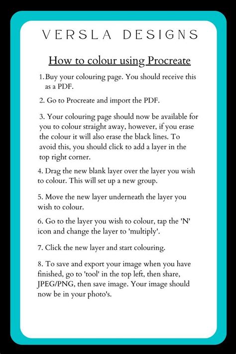 Procreate Tips For Digital Colouring