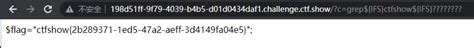 Ctfshow Web入门 Web41~web55 命令执行ctfshow Web41 Csdn博客