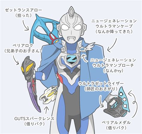 Aiueo8371 Beliarok Ultraman Z Ultraman Z Original Tokusatsu