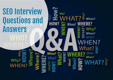 Seo Interview Questions And Answers Seo Interview Questions 2022