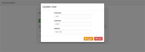 Passing Value To Modal Using Jquery In Php Campcodes