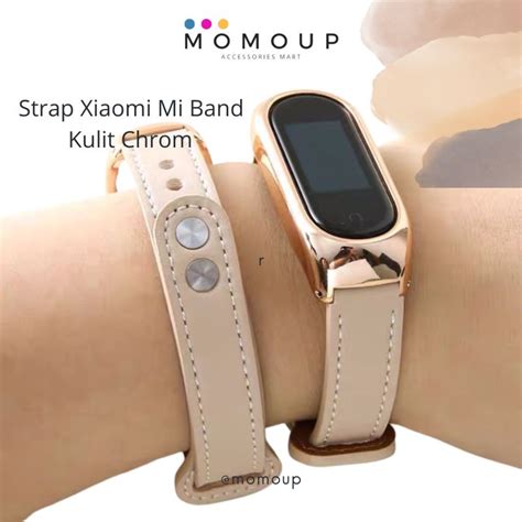 Jual Strap Mi Band Kulit Mewah Tali Pengganti Xiaomi Mi Band Mewah Kulit