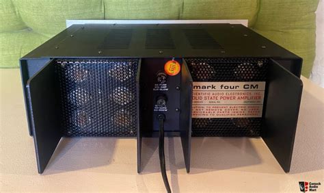 Sae Mark Ivcm Four Cm Power Amplifier Photo 4508392 Canuck Audio Mart