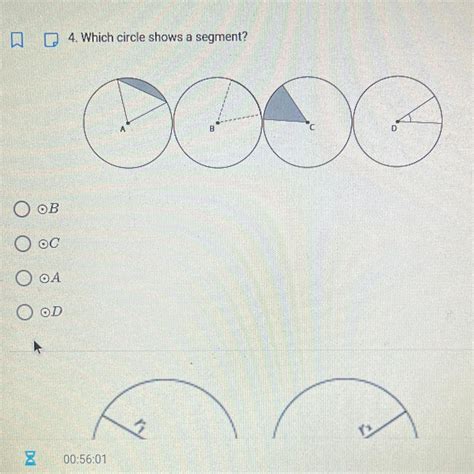 Which Circle Shows A Segment