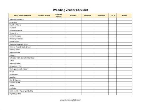 The Ultimate Grooms Checklist Everything You Need To Do Before Worksheets Library