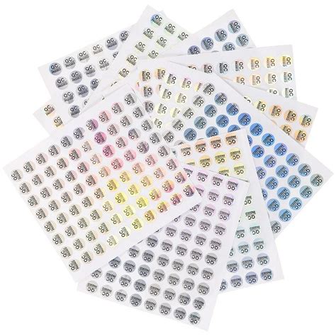 자체 접착 Qc 통과 라벨 창고 품질 스티커 테스트 완료 Diy 변색 스티커 Qc 통과 품질 확인 파일링 제품