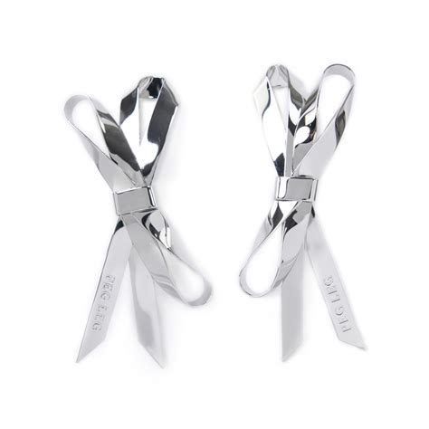 리본귀걸이실버리본귀걸이실버리본실버귀걸이