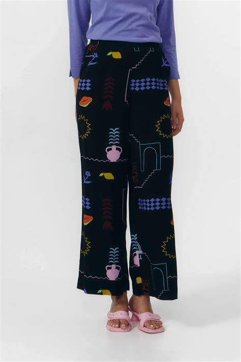Suite13lab Pants Hatta Holiday Black