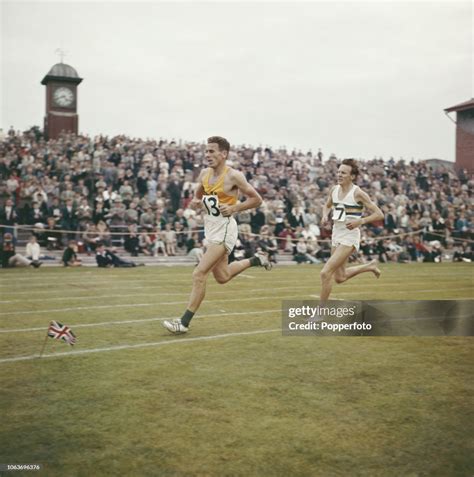Hungarian Middle Distance Runner Laszlo Tabori Leads English Athlete News Photo Getty Images