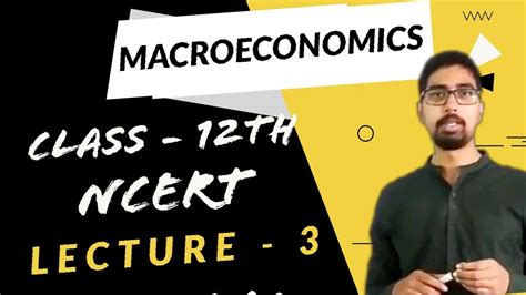 Economics Class 12th Macroeconomics Saving Function Lecture 3 Youtube