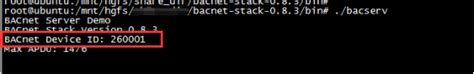 Bacnet服务器demo连接演示bacnet Server Csdn博客