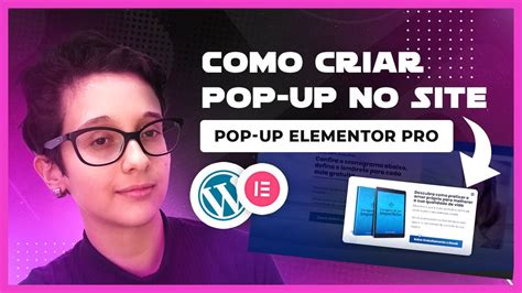 Como Criar Pop Up Com Elementor Pro Fácil E Rápido Youtube