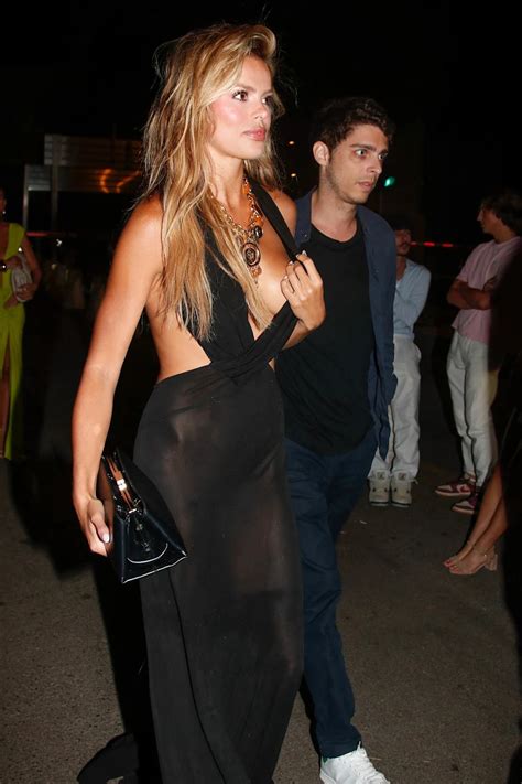 Brooks Nader Has Another Nip Slip In A Barely There Dress See The Wardrobe Malfunction