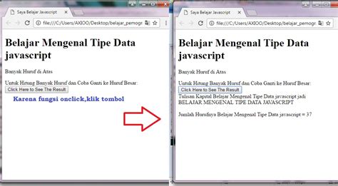 Tipe Tipe Data Pada Javascript Petunjuk Onlene