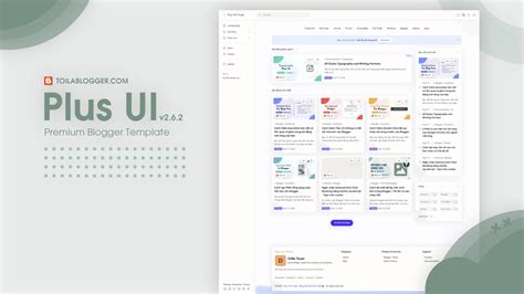 plus ui v2 6 2 responsive blogger template premium license free
