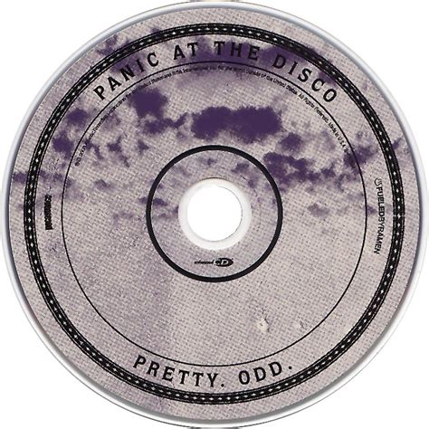 Car Tula Cd De Panic At The Disco Pretty Odd Portada