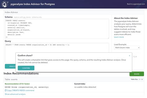 a better way to index your postgres database pganalyze index advisor