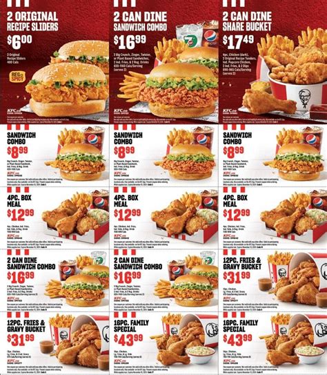 Kfc Coupons And Deals Canada 🔥 April 2025 Kfc Coupons Fast Food