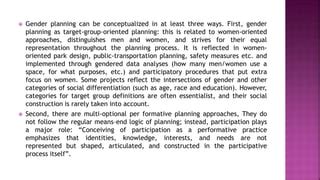Gender And Development Planning PPTX