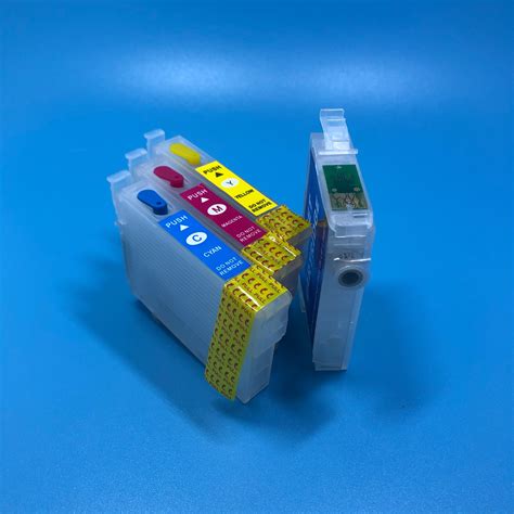 73N T0731 4N T0731 4 Refillable Ink Cartridge For Epson Stylus TX210 ...