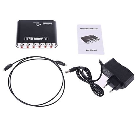 Digital DTS AC3 Optical To Analog 5 1CH Surround S Grandado