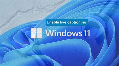 How To Enable Live Captioning In Windows H TechRepublic
