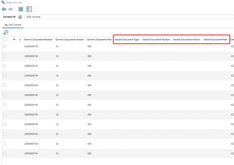 Solved ECTR CAD Variant Document Link Object SAP Community