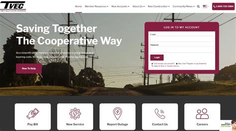 TVEC Member Alert Website Transition Friday And SmartHub Transition Progress