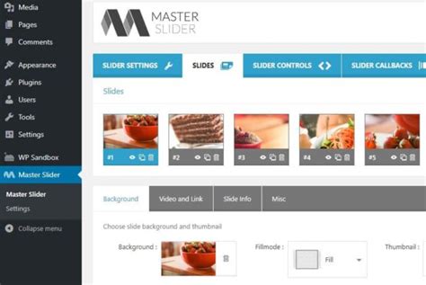 hướng dẫn tạo slider wordpress bằng plugin master slider