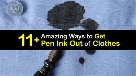 Pen Ink Stain Care Easy Guide For Removing Ink From Clothes