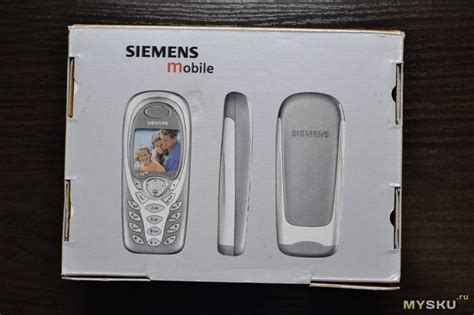 «Взрыв из прошлого» - распаковываем и изучаем новый телефон Siemens C60 ...