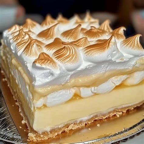 Lemon Meringue Cream Pie Delight Recipe Quick And Easy