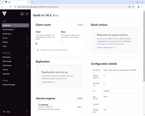 hashicorp vault enterprise performance replication on kubernetes