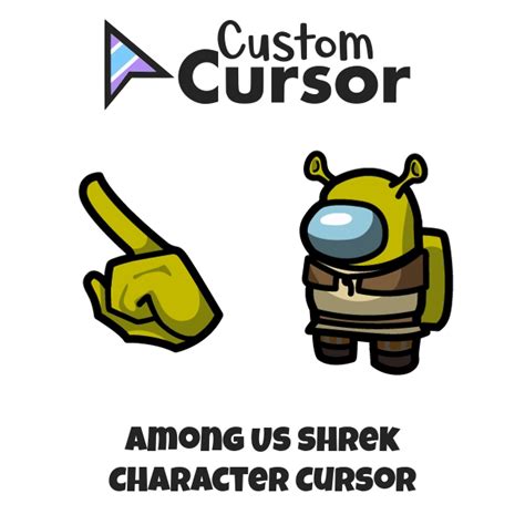 Among Us Shrek Character Cursor Custom Cursor