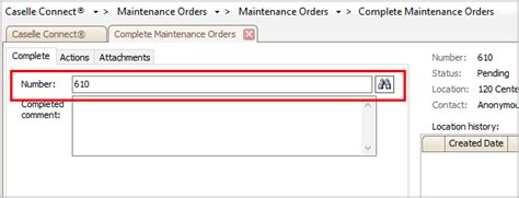How Do I Complete A Maintenance Order