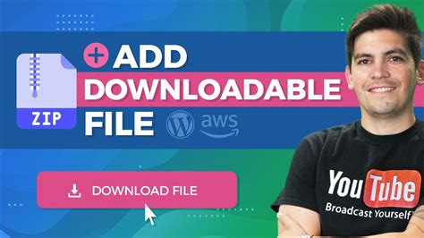 How To Add A Downloadable File With Wordpress And Amazonaws Direct