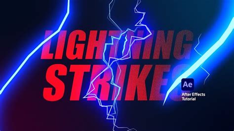 How To Create Stylized Animated Lightning With Shape Layers In After