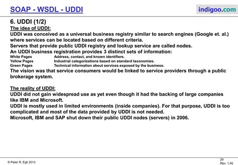 Web Services Soap Wsdl Uddi Pdf Programming Languages Computing