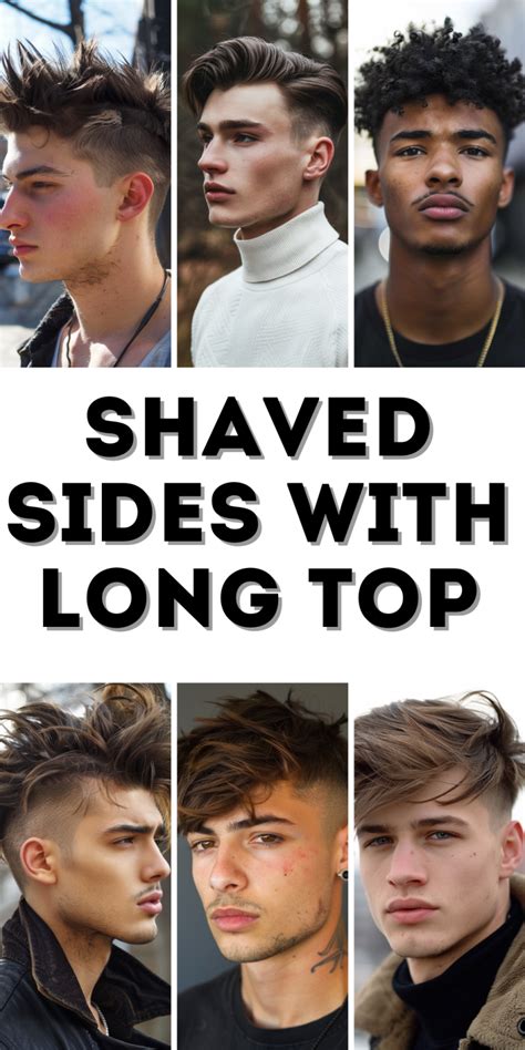Unveiling 32 Trendsetting Shaved Sides With Long Top Haircut Styles For