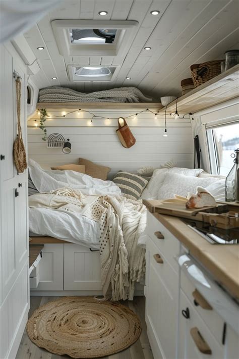 Adventure Van Interior Concept Coastal Calm In 2025 Camper Interior
