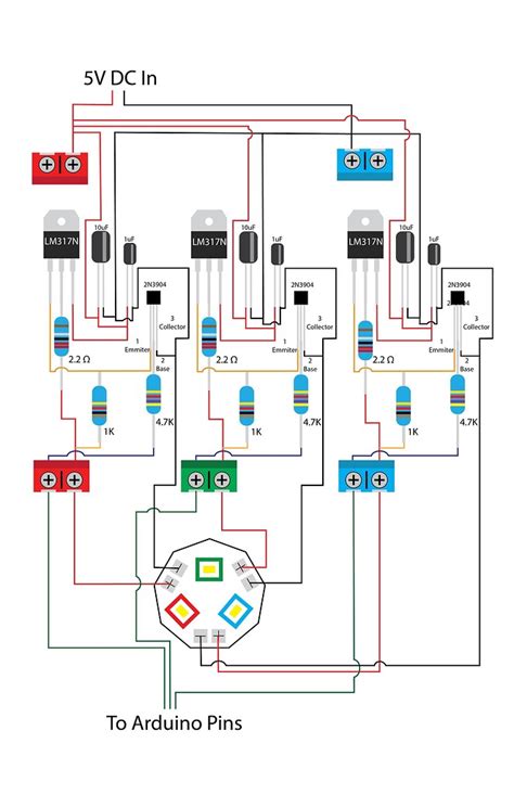 High Power Led Correctly With Lm317 Irf520n For Arduino Control General Electronics